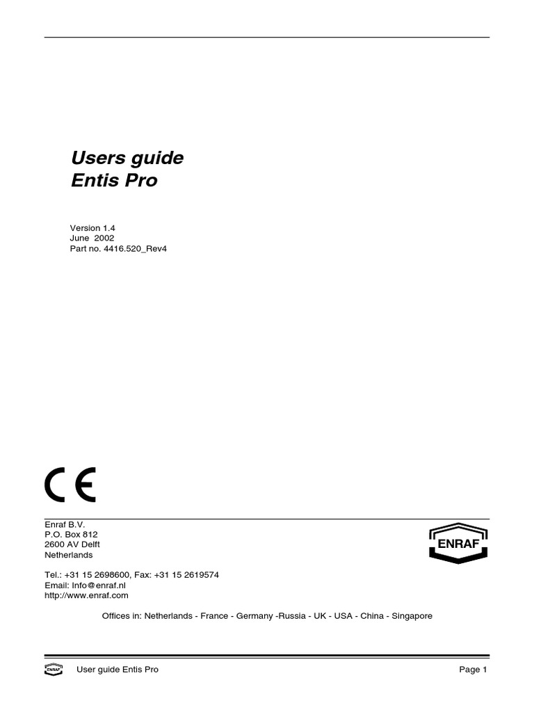Entis Pro User Guide v1.4 (520june02) | PDF | Window (Computing) | Icon ...