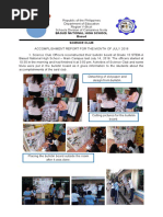 Science Month Celebration Culmination | PDF | Science | Learning