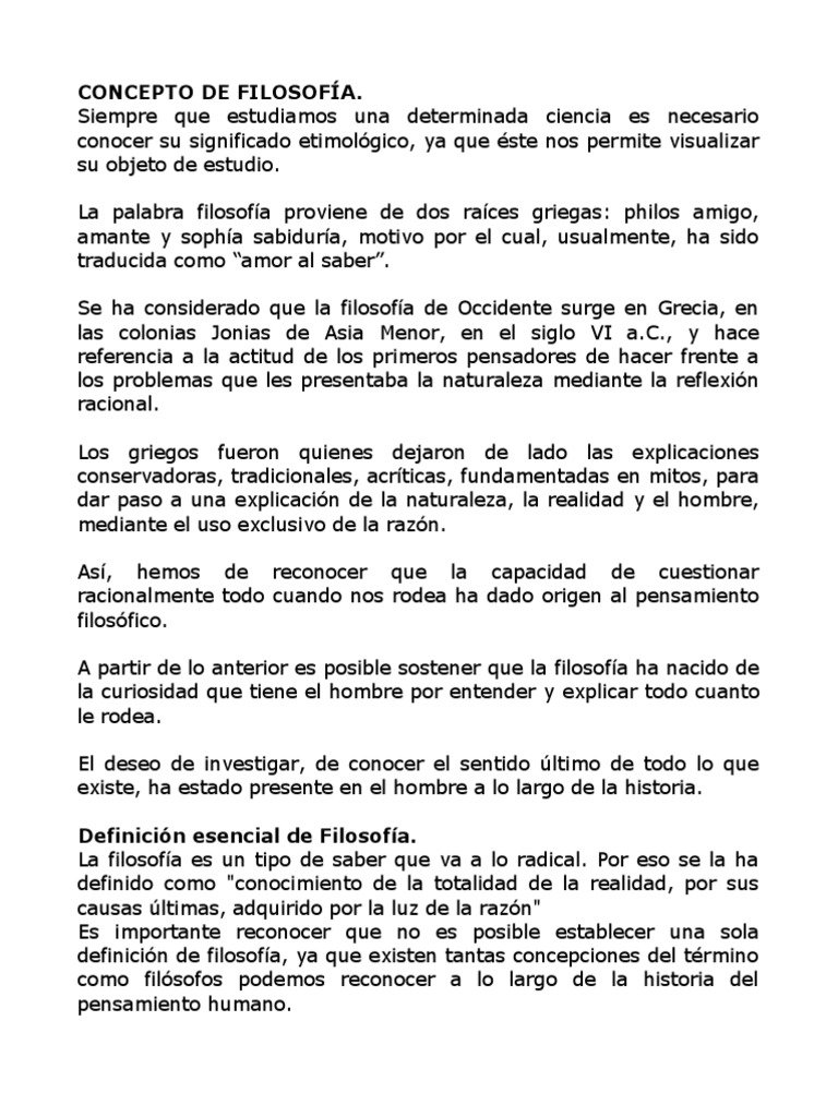 Conceptos Basicos de Filosofia | PDF | Conocimiento | Verdad