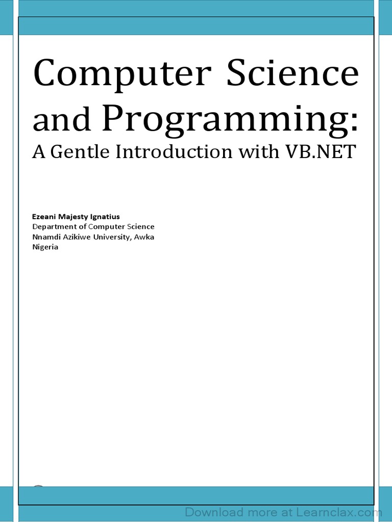 CSC101 Computer Science and Programming Ezeani Majesty Ignatius | PDF | World Wide Web ...