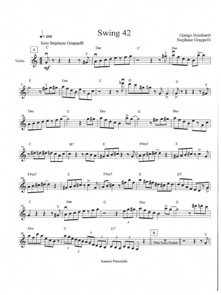 Dokumen - Tips - 42pdf Django Reinhardt Stephane Grappelli DRN fm7 DM 25 30 g7 Ioannis Pimenidis ...