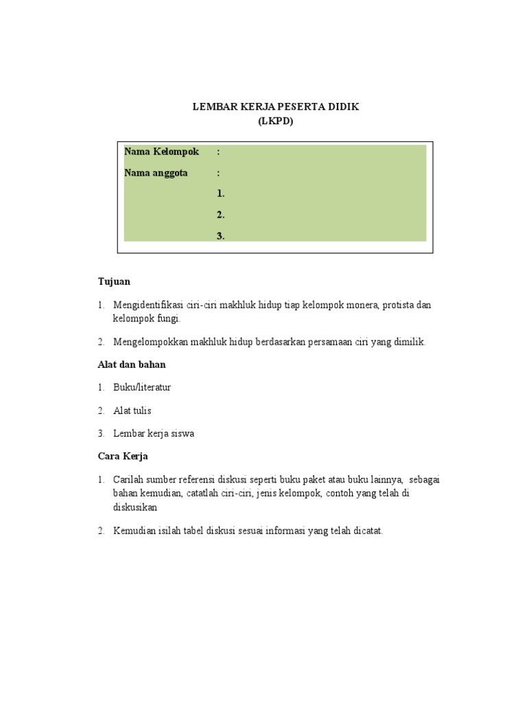 LKPD 3 | PDF
