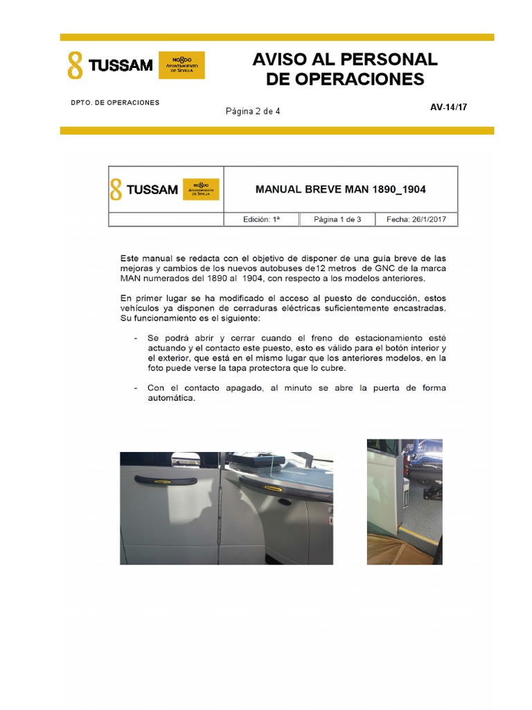 Manual MAN NL313 GNC | PDF