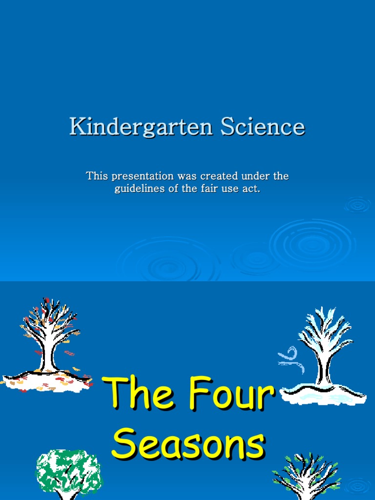 The Four Seasons Powerpoint | PDF | Ice | Physical Geography