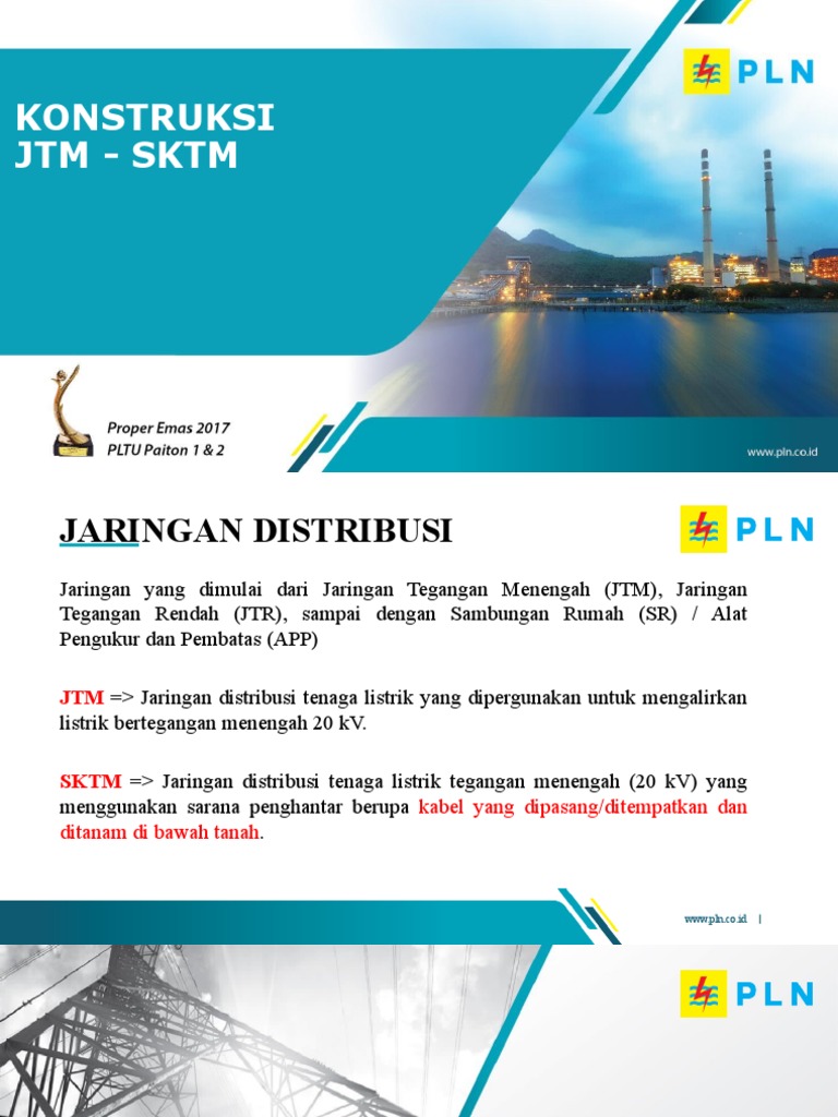 3c. Konstruksi JTM - SKTM | PDF