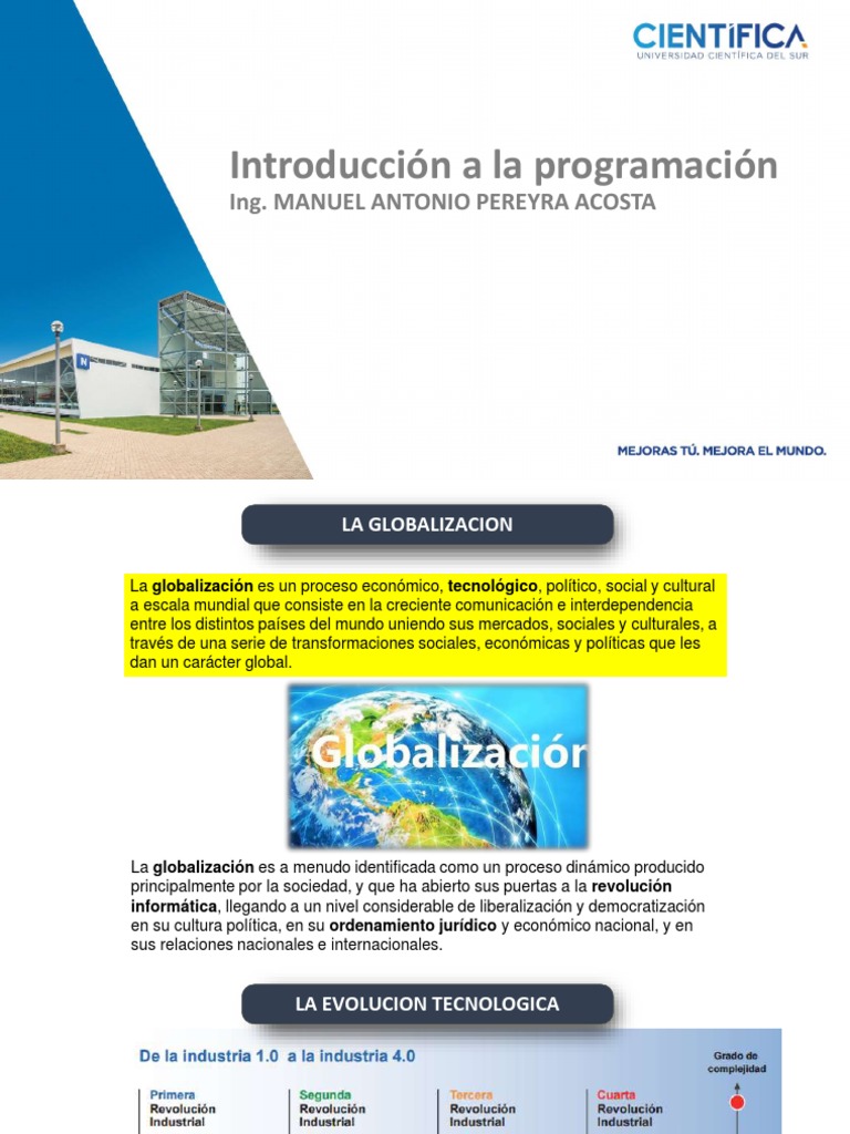 La Programacion | PDF | Algoritmos | Programa de computadora