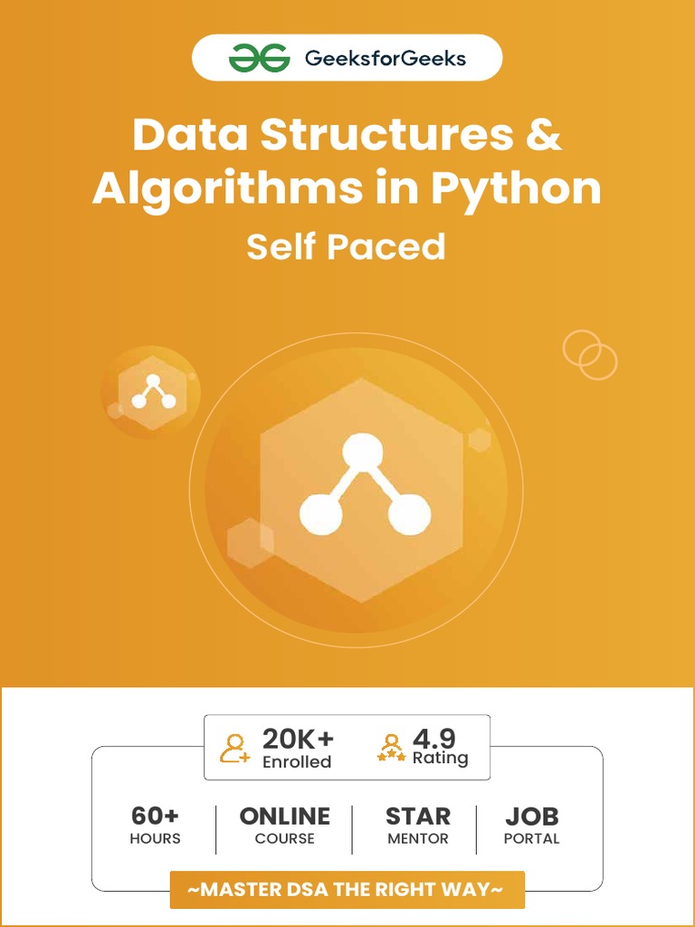 Dsa Python 30 Pdf Computer Programming Computing 