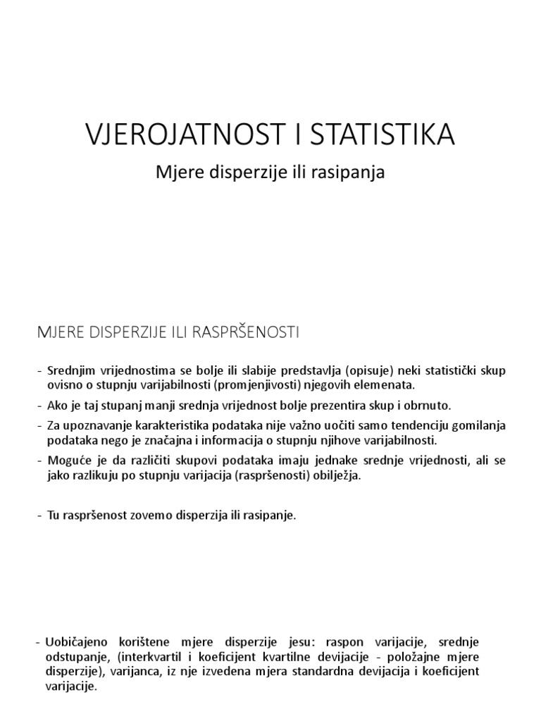 II PRED Disperzija ViS Rac Etf | PDF