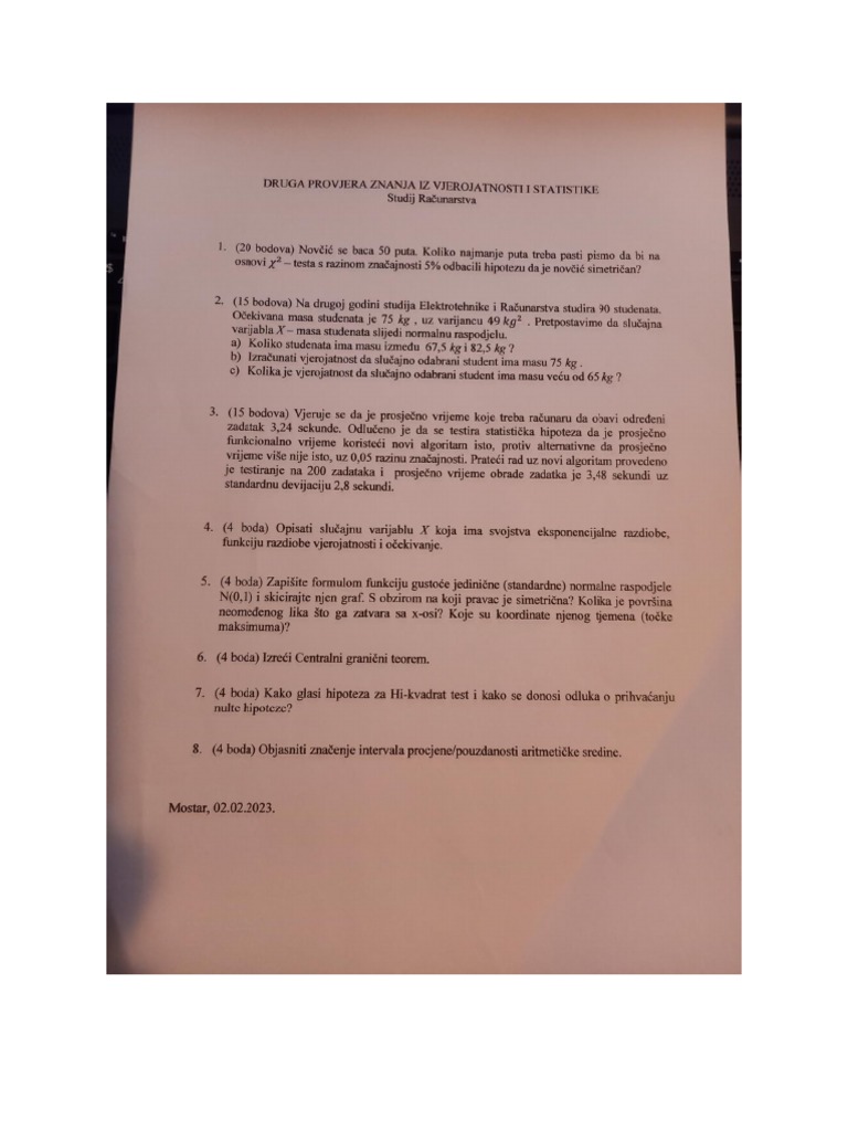 Skica Rjesenja II Kol ViS R | PDF