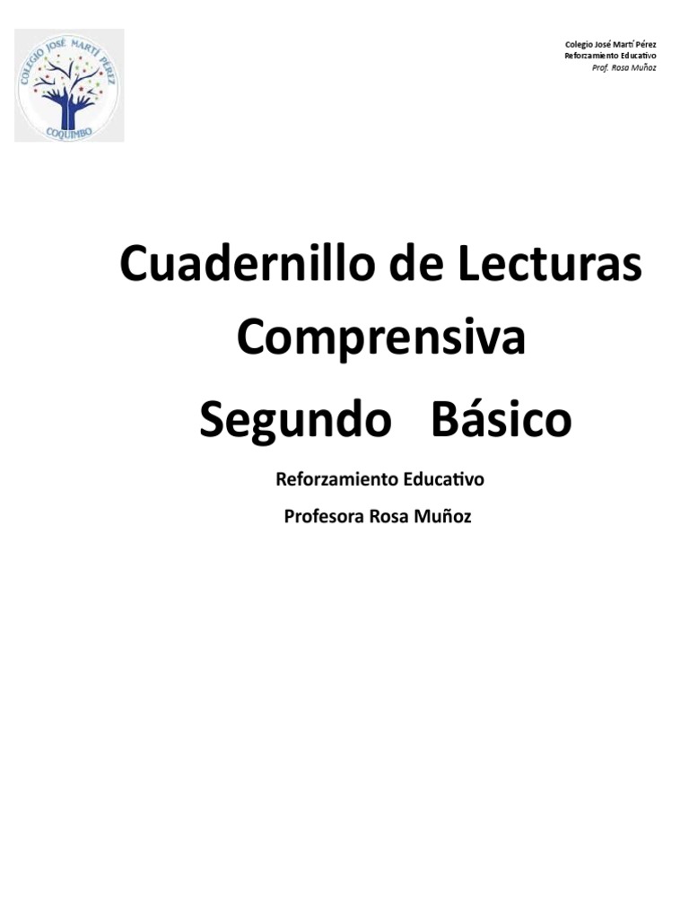 Cuadernillo de Segundo Basico Lectura | PDF