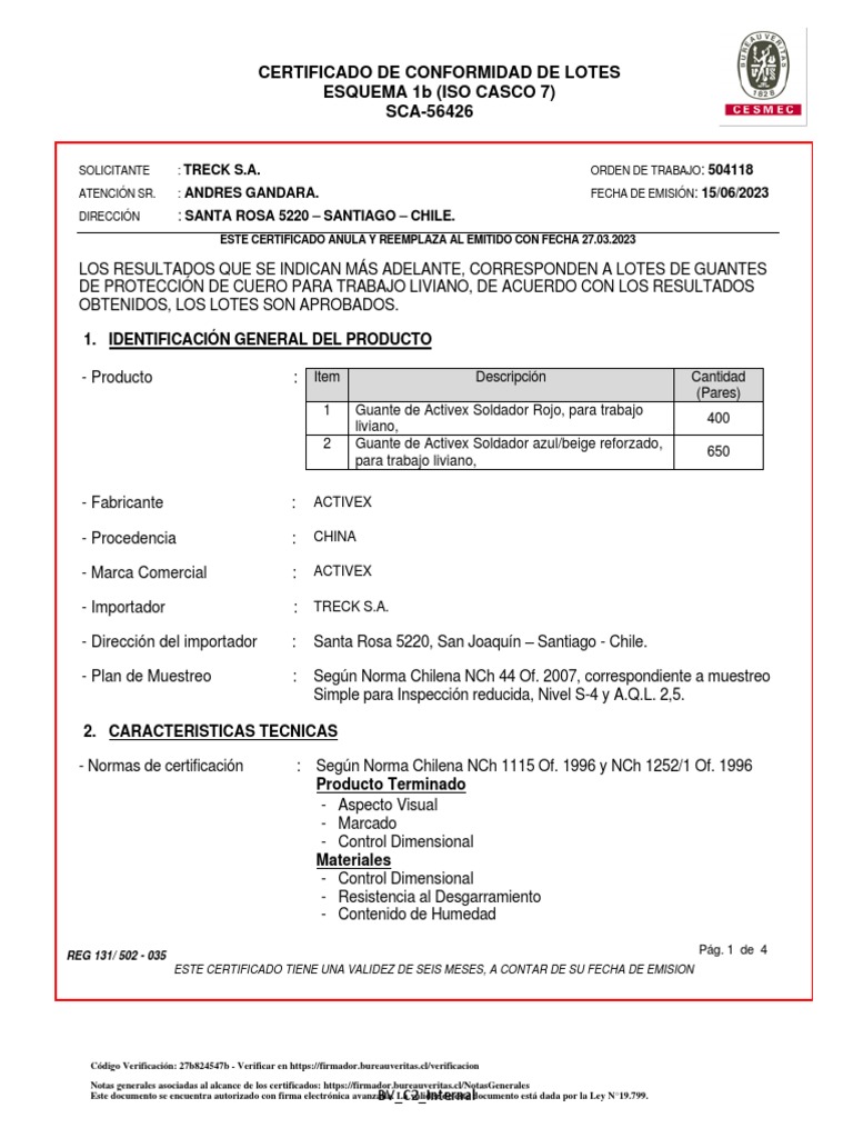 05 03 027 Cesmec 22 06 2023 | PDF