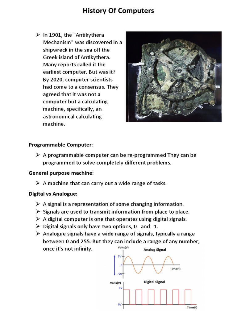Evolution of Computer Technology | PDF | Microprocessor | Electronics