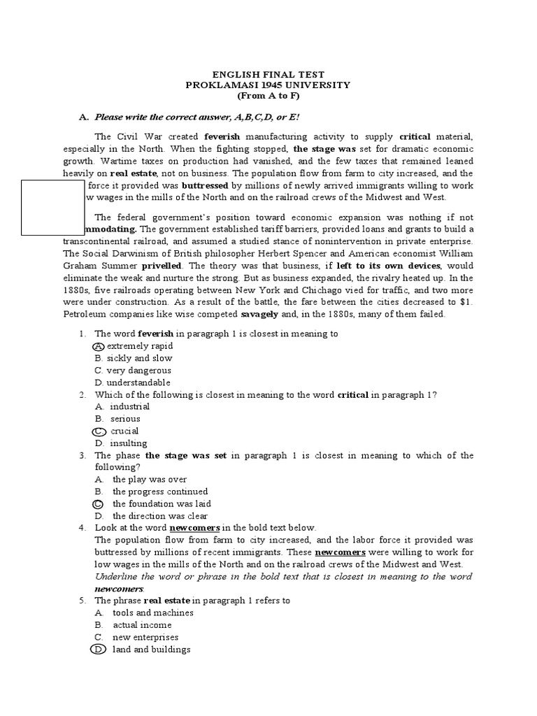 Final Exam English | PDF | Dolphin | Whales