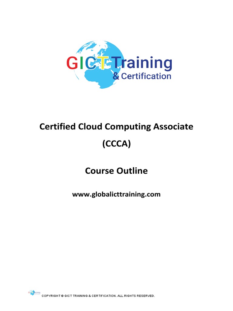 CCCA | PDF | Cloud Computing | Information Technology Management
