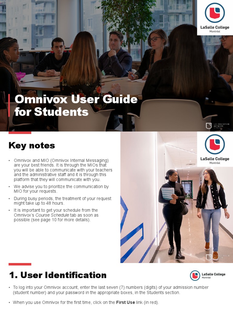 Omnivox Student User Guide | PDF | Course Evaluation | Computing