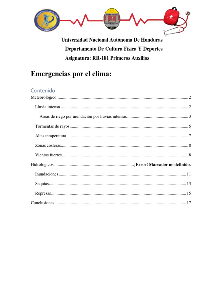 Emergencias Por Clima I PAC 22 PDF Reservorio Lluvia