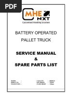 Electric Forklift Daily Inspection Checklist | PDF | Forklift | Elevator