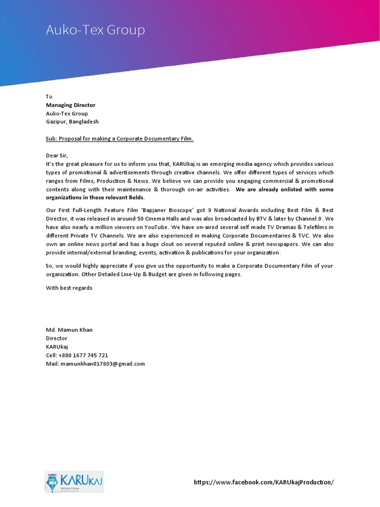 Auko Tex Group | PDF | Mass Media