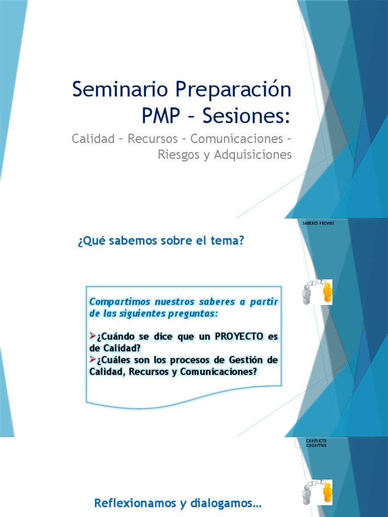 UPC - Material Seminario PMP - 02 | PDF | Gestión de la calidad | Business