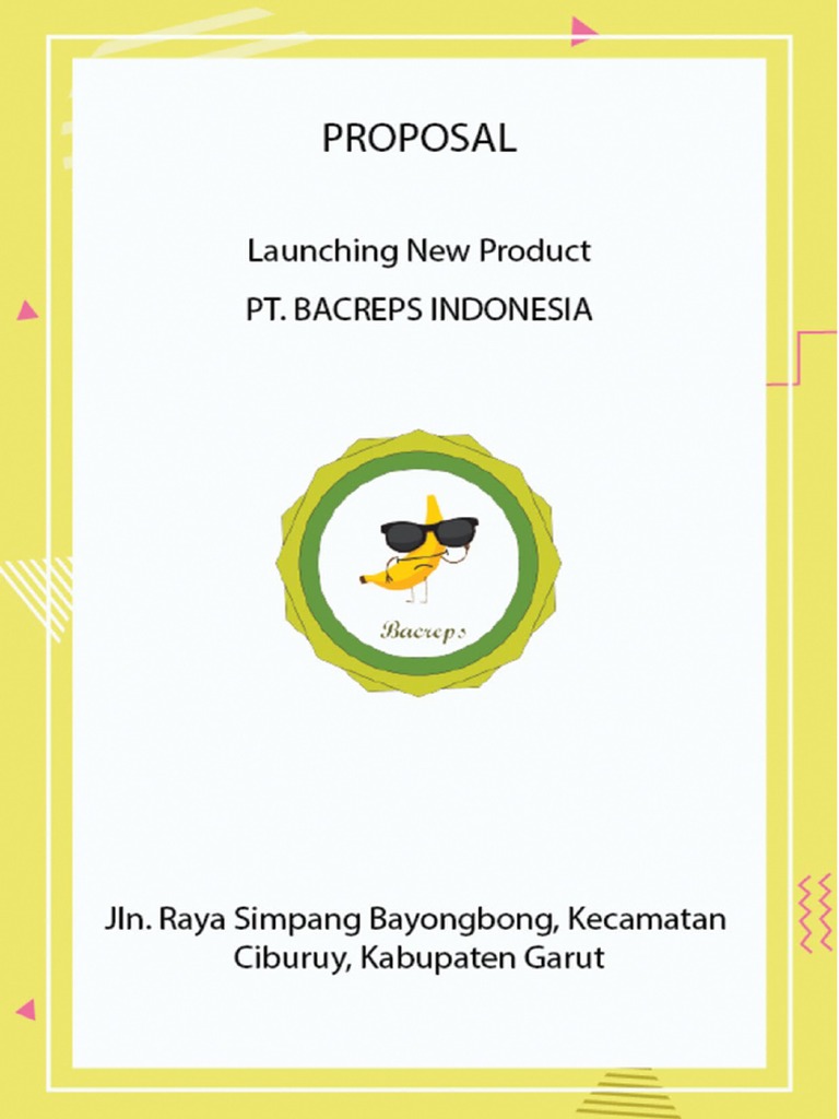 Proposal Launching Product Kel 2 | PDF | Bisnis | Pengelolaan Keuangan ...