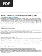 Apple Stakeholders | PDF | Corporate Social Responsibility ...