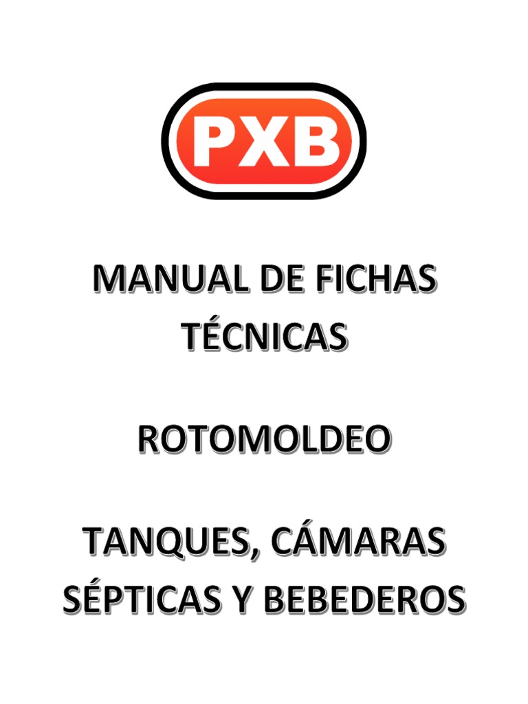 2022 Manual de Fichas Técnicas - Tanques, CS y BB | PDF | Hormigón | Agua
