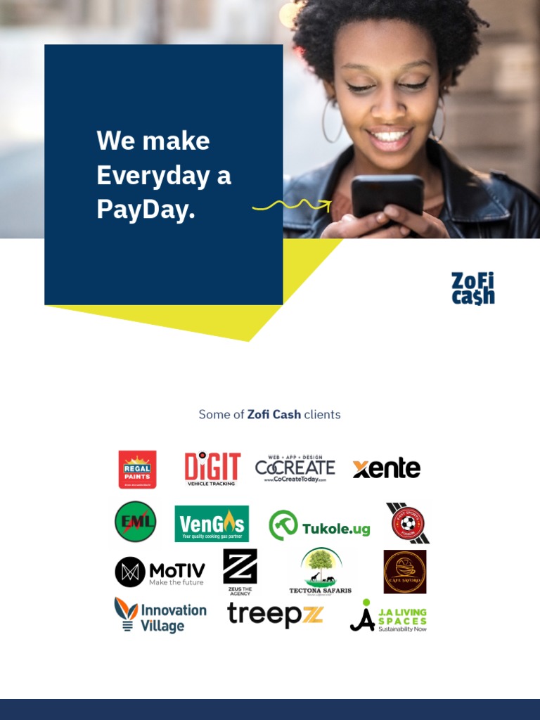 Zofi Cash Value Proposition | PDF