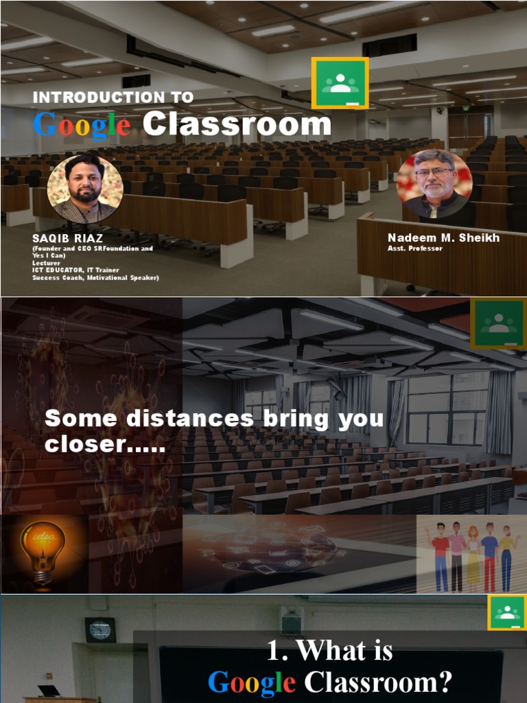 Google Classroom Presentation | PDF | Software | Computing