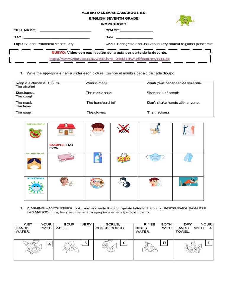 English Workshop 7 Seventh Grade PDF | PDF