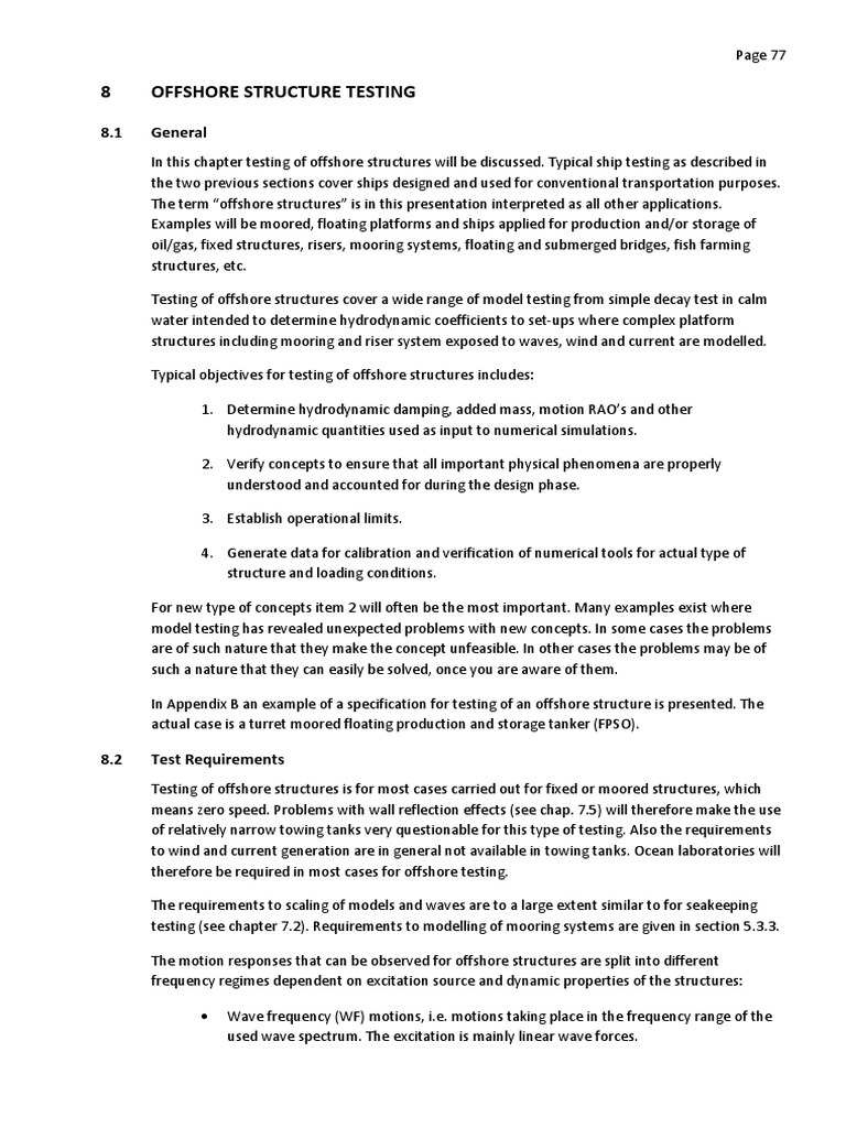 Offshore Structure Testing | PDF | System | Formal Verification