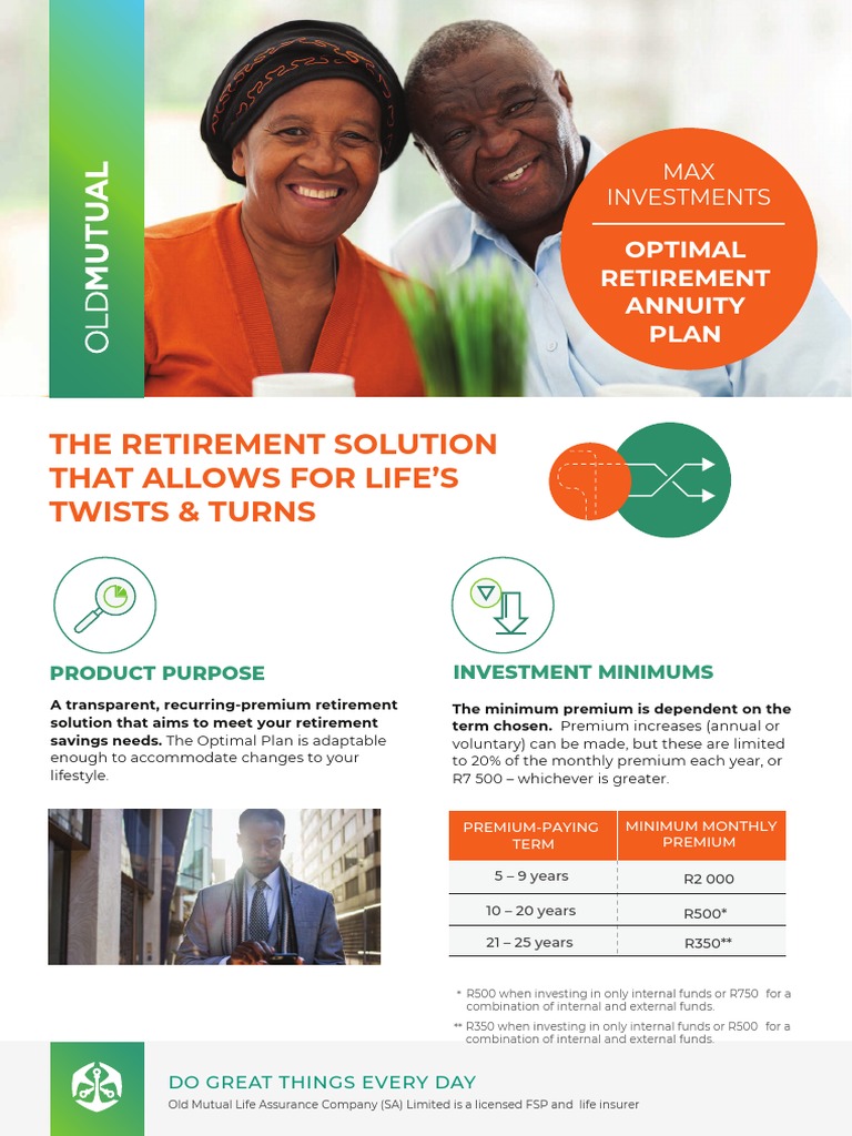 Flexible Retirement Savings Plan | PDF | Insurance | Retirement