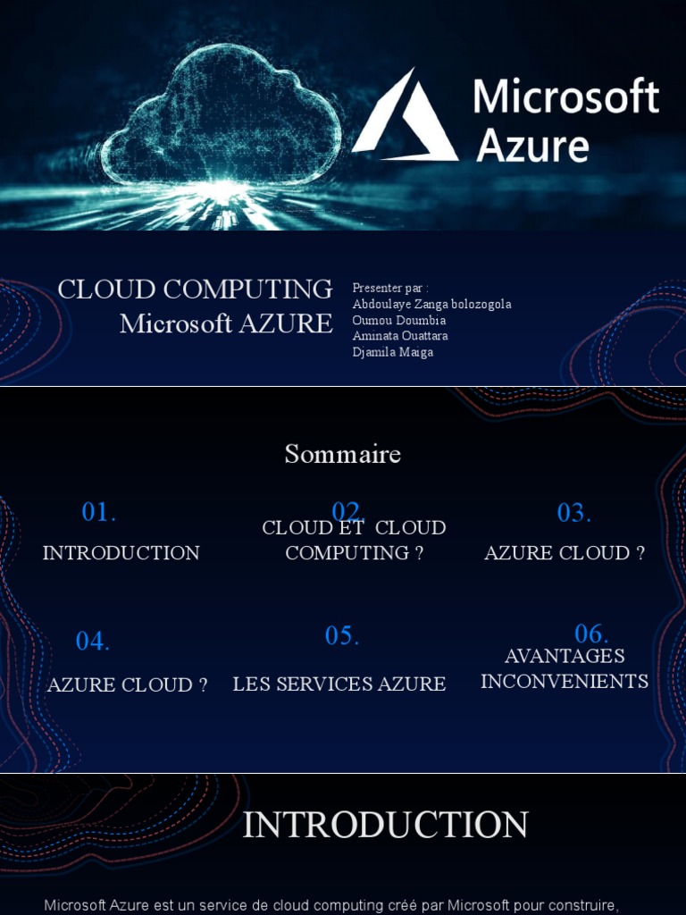 Cloud Computing - Azure | PDF | Art | Ordinateurs