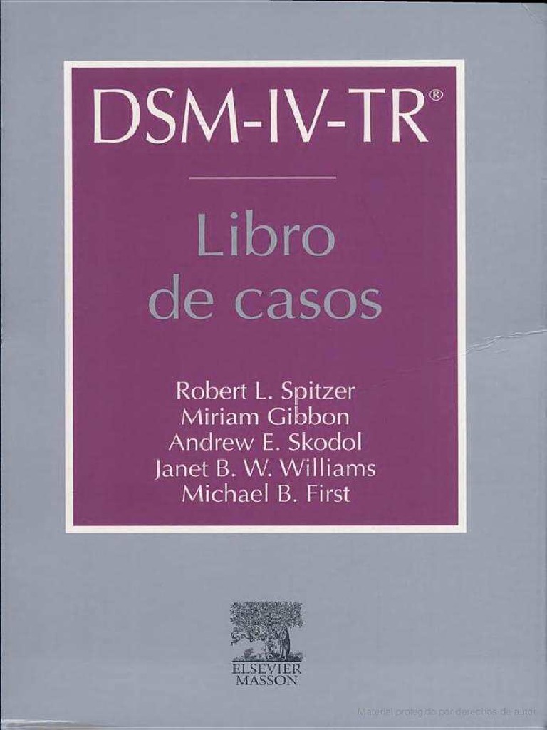DSM IV TR Libro de Caso | PDF