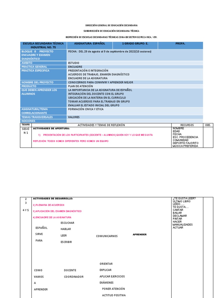 22 - Encuadre | PDF | Plan de estudios | Maestros