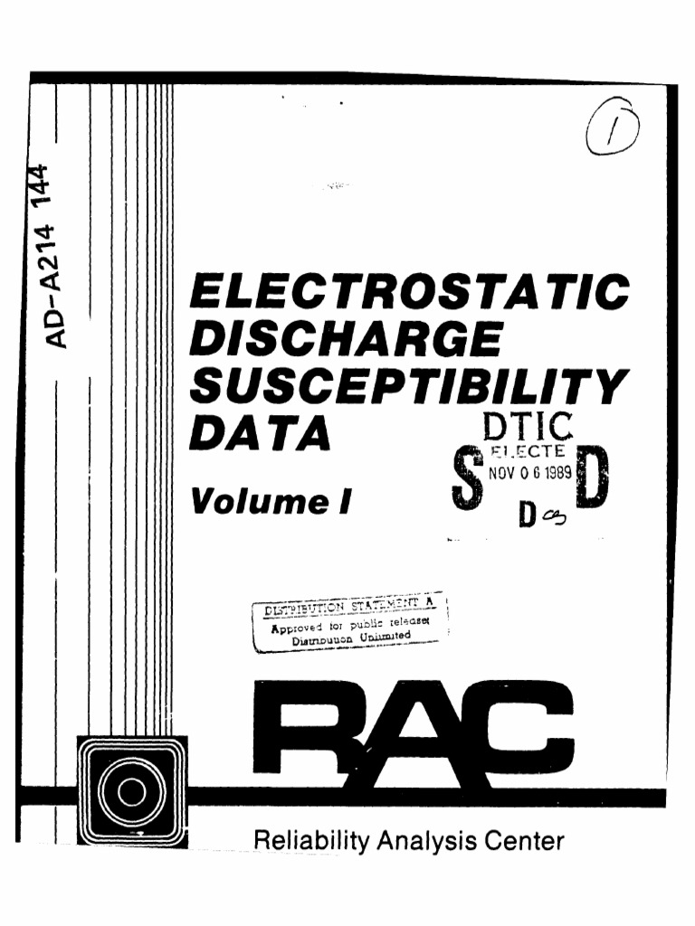 ADA214144 | PDF | Electrostatic Discharge | Transistor