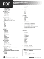 Focus 4 Unit Test 1 - Answer Key | PDF