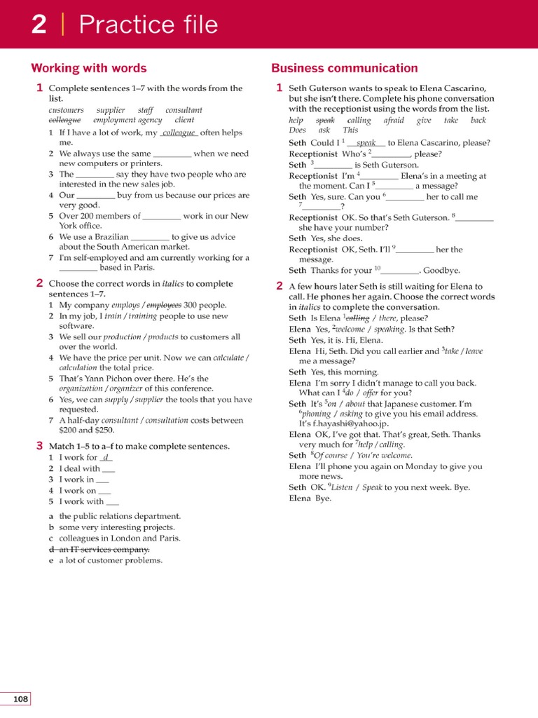 Practice File 2 | PDF