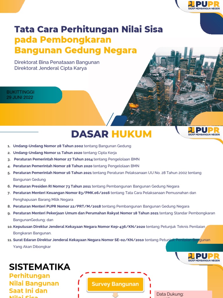 4. Tata Cara Penilaian Nilai Sisa Pada Bongkaran Gedung | PDF