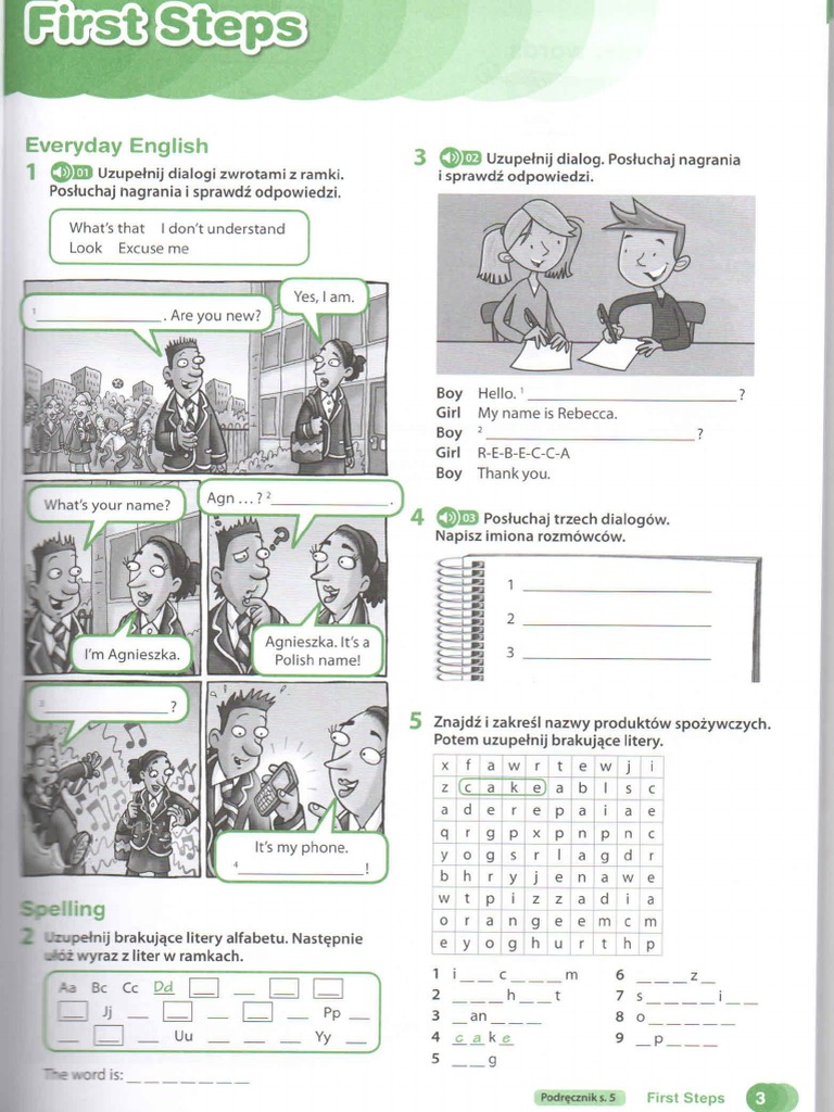 Steps Plus Dlaklasy 4 WORKBOOK | PDF