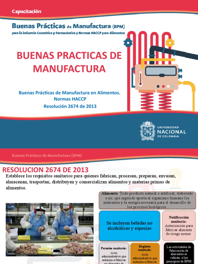 Sesion 5 BPM 52d BPM en Alimentos, Normas Haccp | PDF | Análisis de ...
