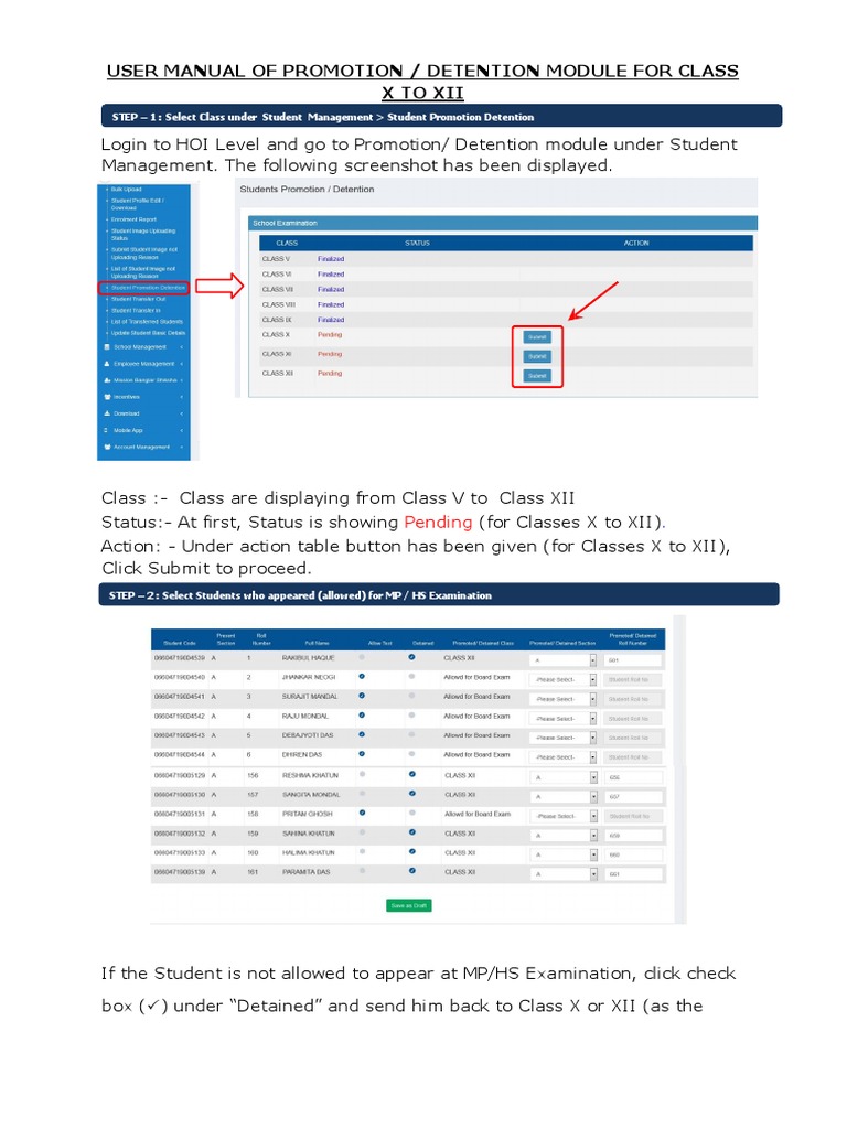 USER MANUAL OF PROMOTION DETENTION - 10 - 12 - v1.0 | PDF | Computing | Software