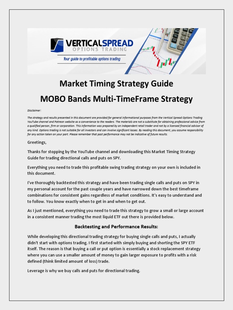 Mobo Strategy Give Away 2020 | PDF | Option (Finance) | Exchange Traded ...