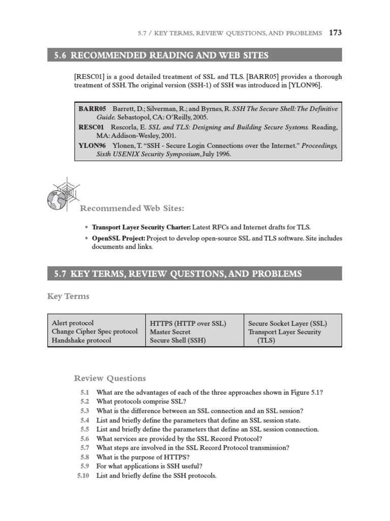 Secure Protocols: SSL & SSH Guide | PDF | Transport Layer Security | Transmission Control Protocol