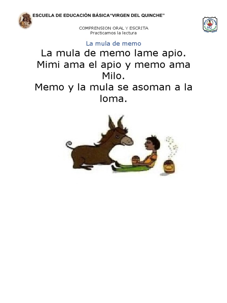 Lectura Con L | PDF