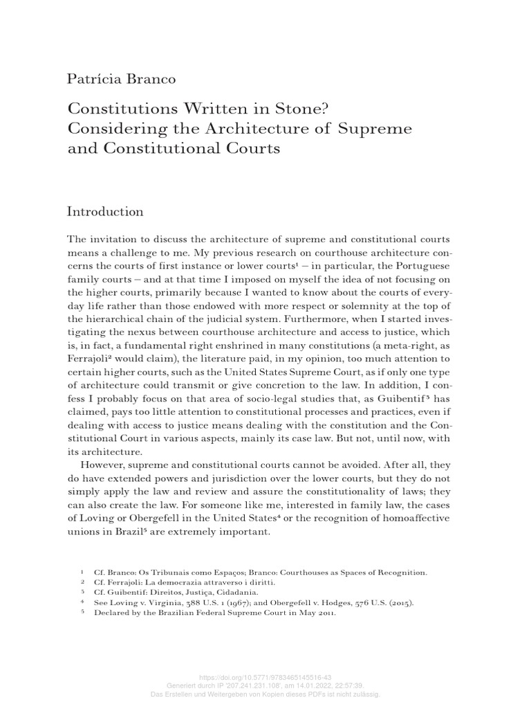 Constitutions Written in Stone | PDF | Courthouse | Justice Constitutions Written in Stone | PDF | Courthouse | Justice