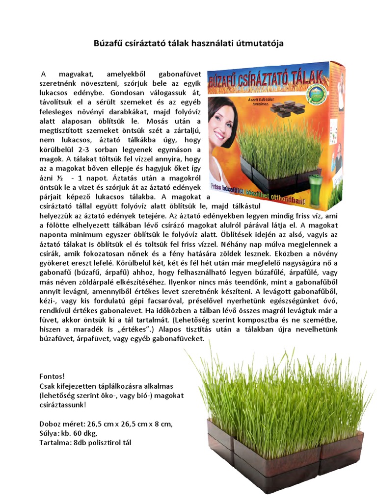 Buzafutal Hasznalati Utmutato 3 | PDF