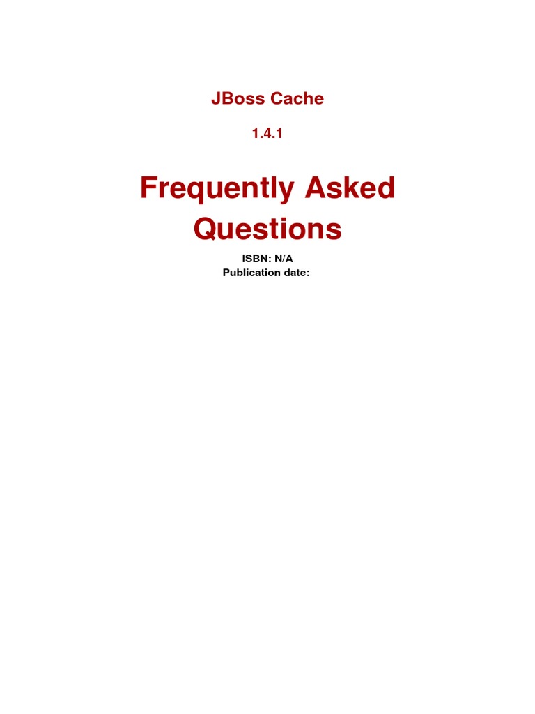 Cache_Frequently_Asked_Questions | PDF | Cache (Computing) | Replication (Computing)