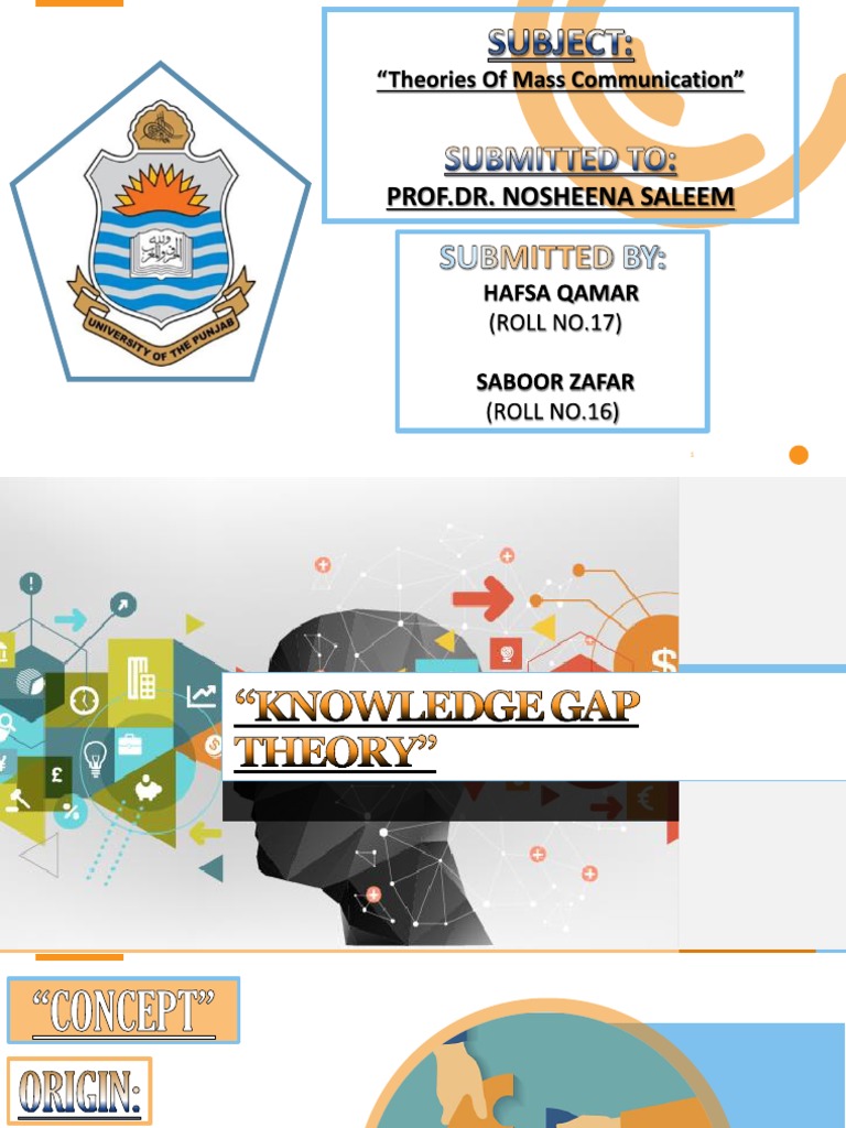 Knowledge Gap Theory | PDF