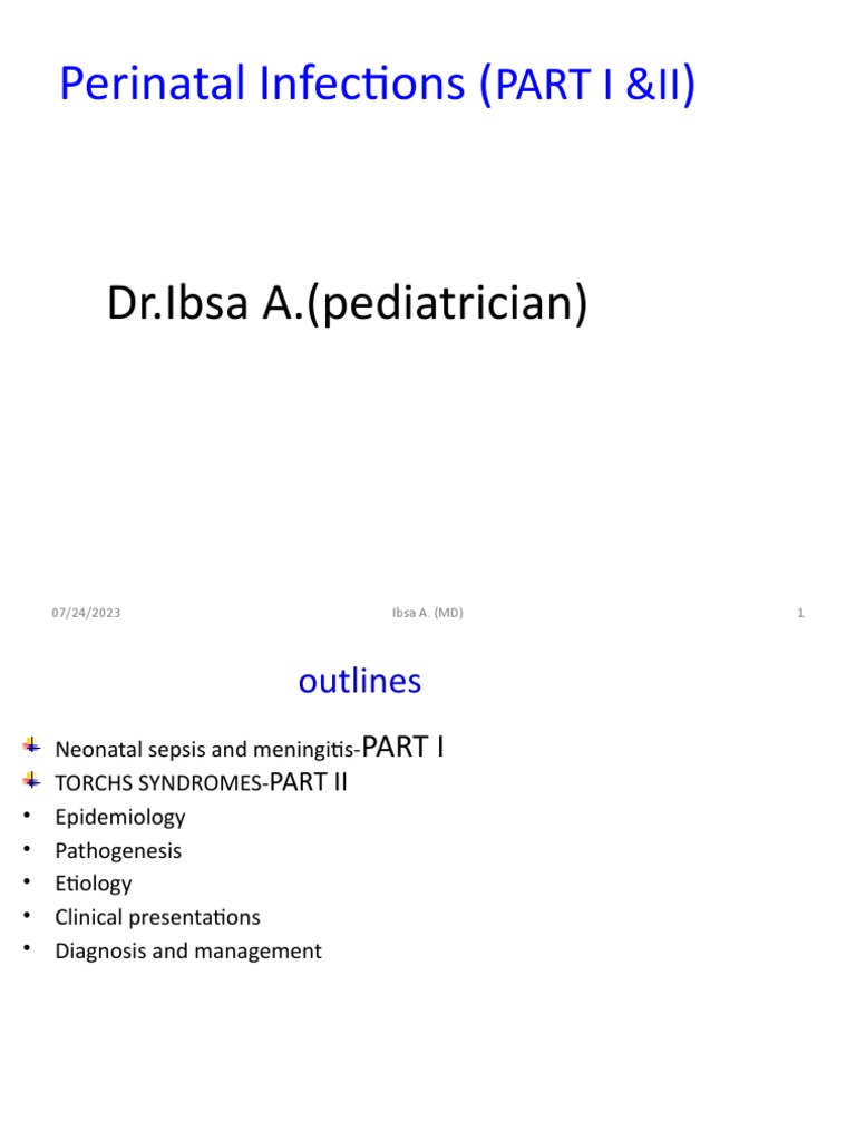 Neonatal Sepsis & Meningitis | Download Free PDF | Meningitis | Sepsis