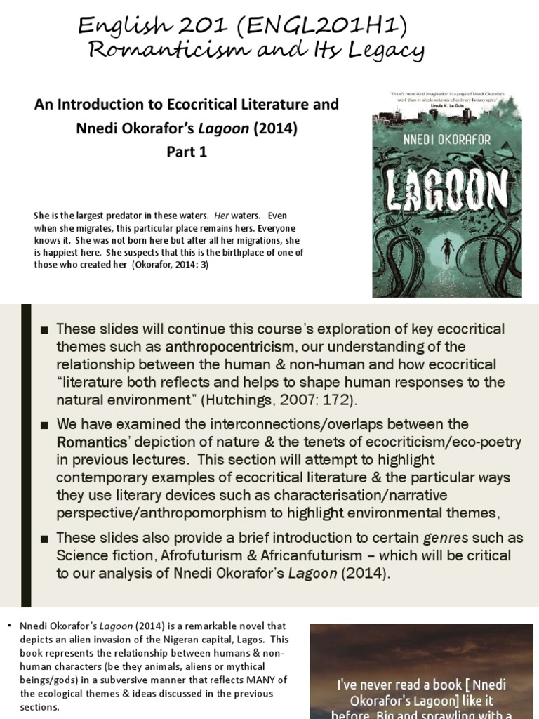 Lagoon Lecture PDF 1 | PDF | Ecocriticism